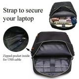 Ronyes Unisex College Bag 15.6’’ School Laptop Backpack Adult Black ...