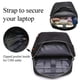 Ronyes Unisex College Bag 15.6’’ School Laptop Backpack Adult Black ...
