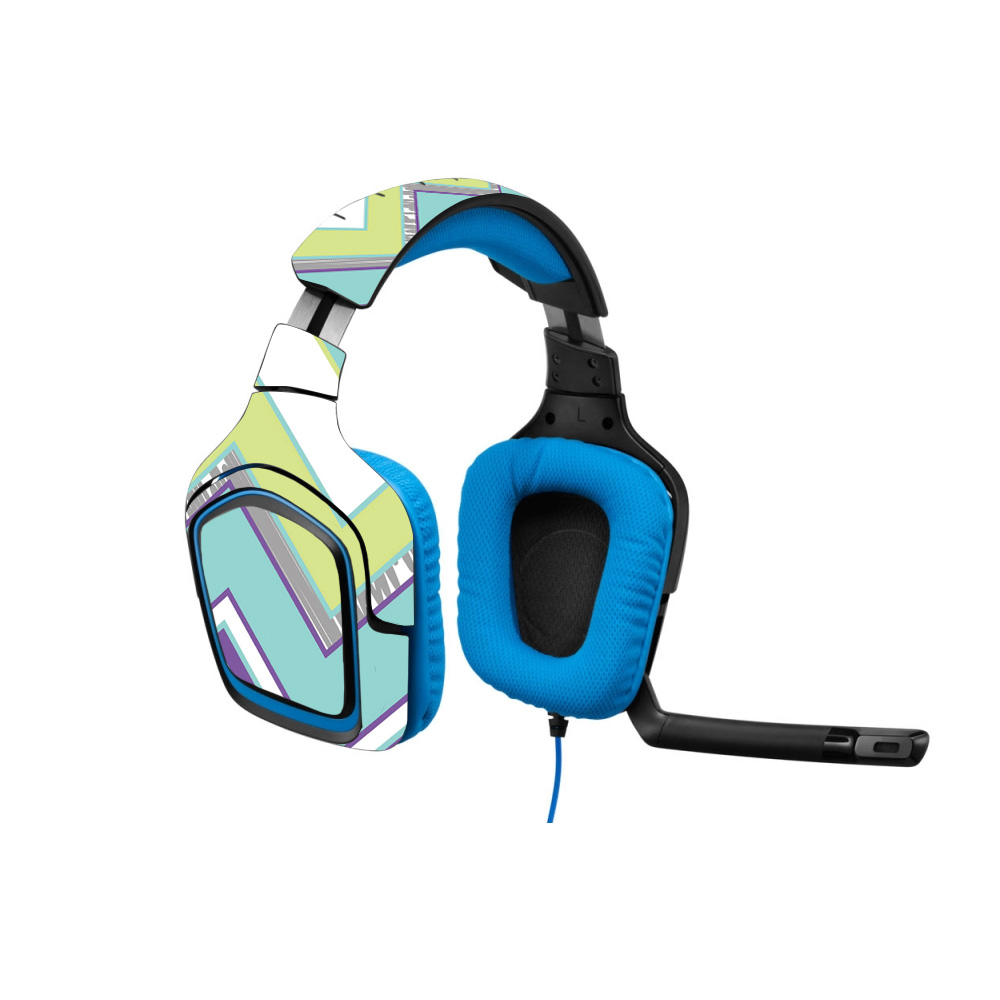 Skin Decal Wrap Compatible With Logitech G430 Gaming Headset Sticker ...