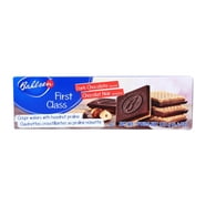 Bahlsen Butter Biscuits with Milk Chocolate, Fine European Cookies, 4.4 ...