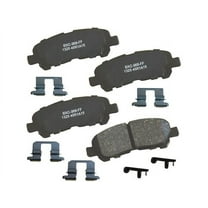 Rear Brake Pad Set - Compatible with 2007 - 2023 Toyota Camry 2008 2009 ...