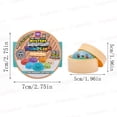 Mystery Mini Dumpling Stress Relief Toy with Teal Ribbon Dumplings ...