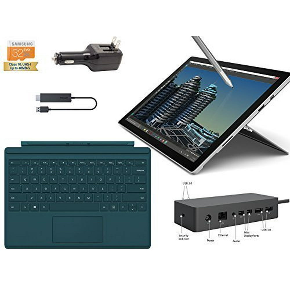 2015 Newest Microsoft Surface Pro 4 Core i5-6300U 8GB 256GB 12.3" touch ...