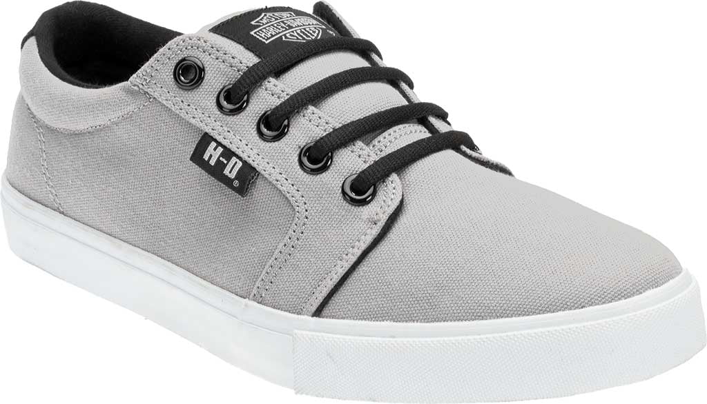 Men's Harley-Davidson Ellis Sneaker Grey Canvas 7 M - Walmart.com