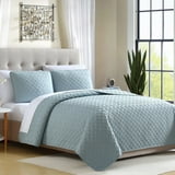 Ellison First Asia 18621703QMS-WHT Ardmore Solid Lattice Mini Quilt Set ...