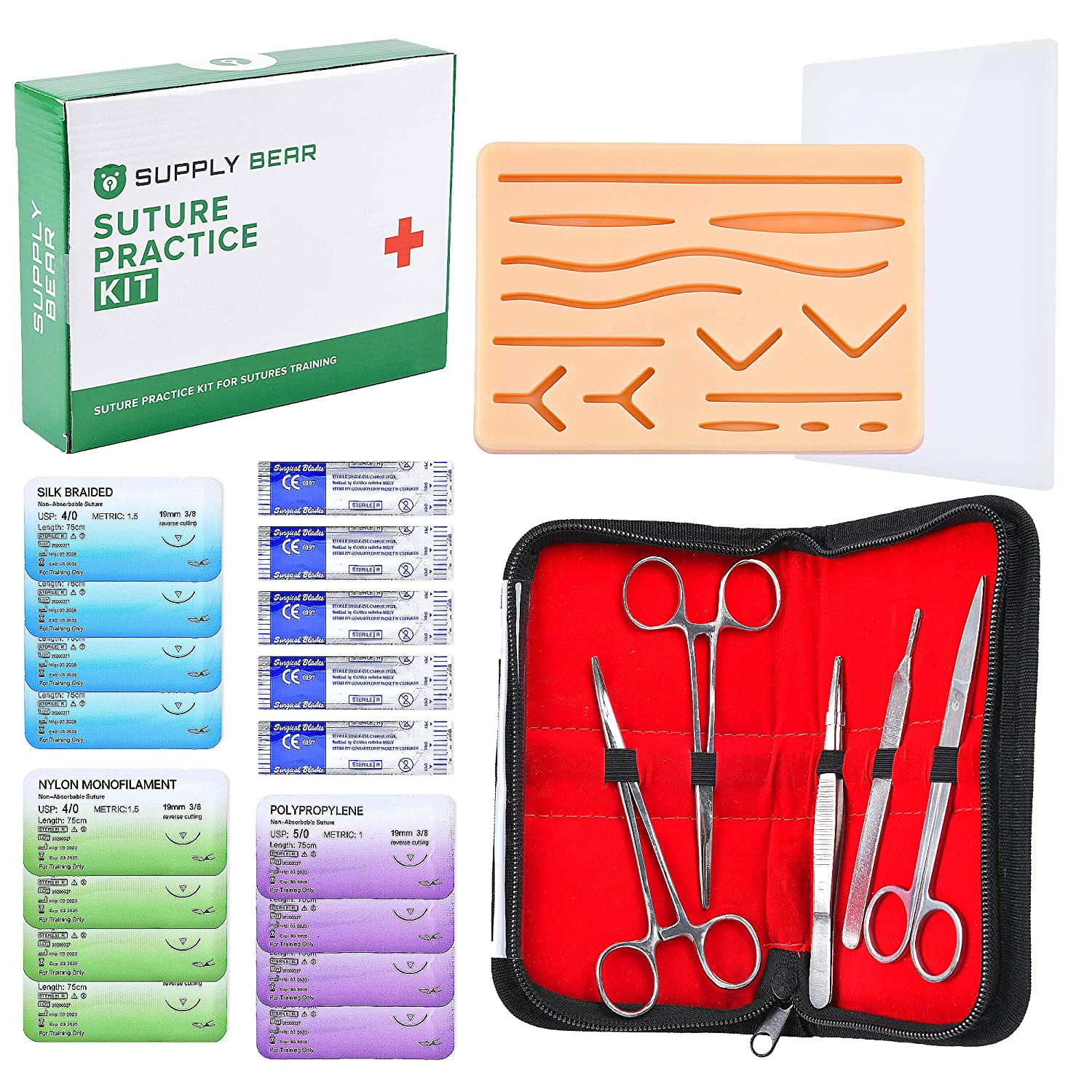 Suture Practice Kit for Medical Students - Needle, Bahrain | Ubuy
