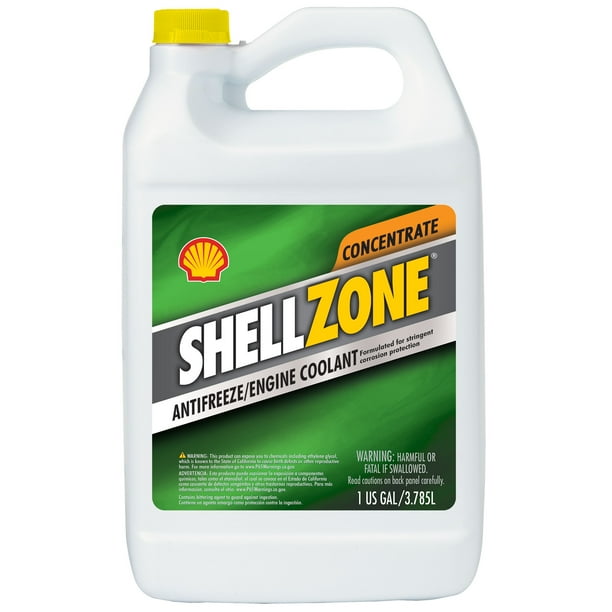 Shellzone Antifreeze and Engine Coolant Concentrate, 1 Gallon - Walmart.com