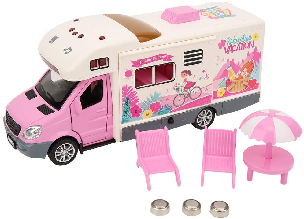 Alloy Model Van, Toy Caravan, Pull Back Function Music Function for ...