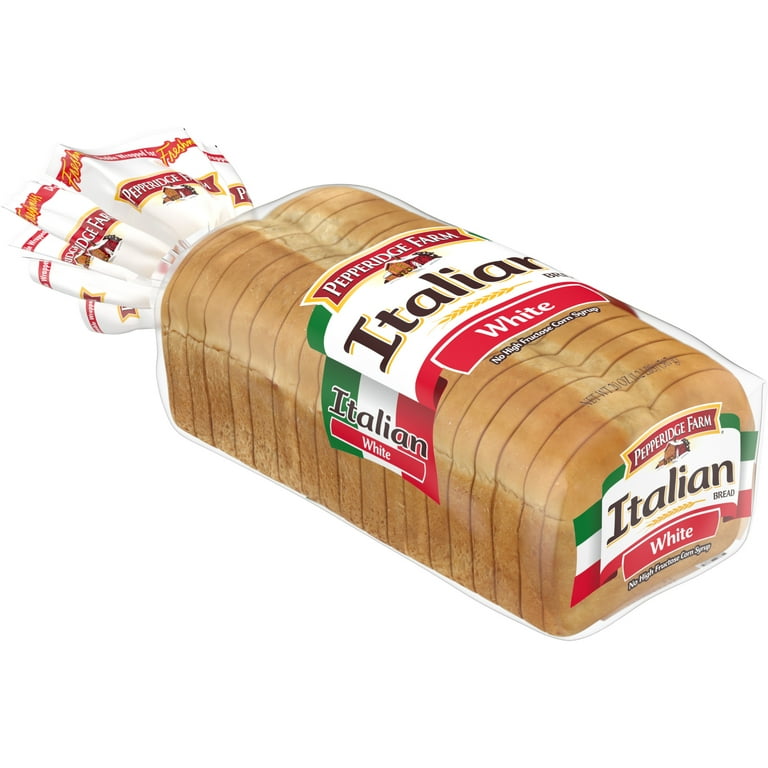 Pepperidge Farm Whole Sliced Italian White Seedless Bread Pepperidge Farm Whole Sliced Italian White Seedless Bread
