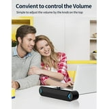 LENRUE Wired USB PC Speakers, 10W Stereo Sound, RGB LED, Gaming Sound ...