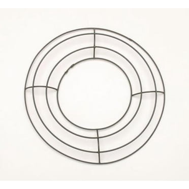 Panacea Wire Wreath Frame, Green, 20" - Walmart.com