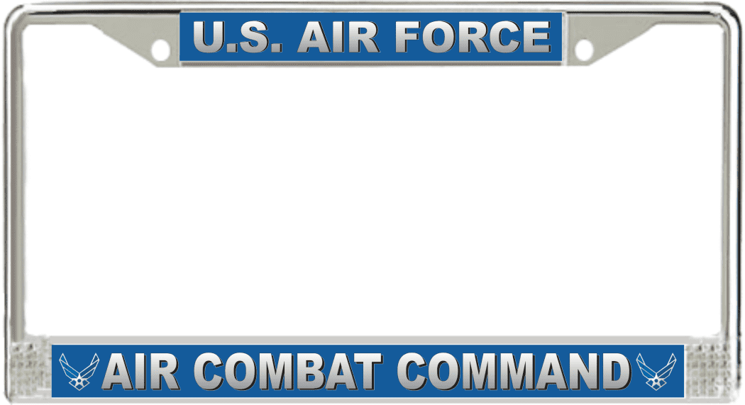 U.S. Air Force Air Combat Command License Plate Frame - Walmart.com
