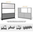 Stand Up Desk Store Workflow Modular Wall | 70'' x 70'' Wall ...
