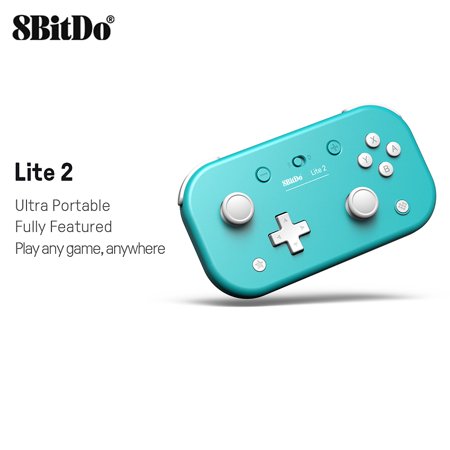 8BitDo Lite 2 BT Gamepad for Nintendo Switch, Lite, Android and Raspberry Pi Ultra-portable ...