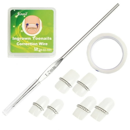 3pcs/set Ingrown Toenail Correction Steel Hook Wire Fixer Tape ...