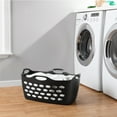 Mainstays Flexible Rectangle Laundry Basket, Black - Walmart.com