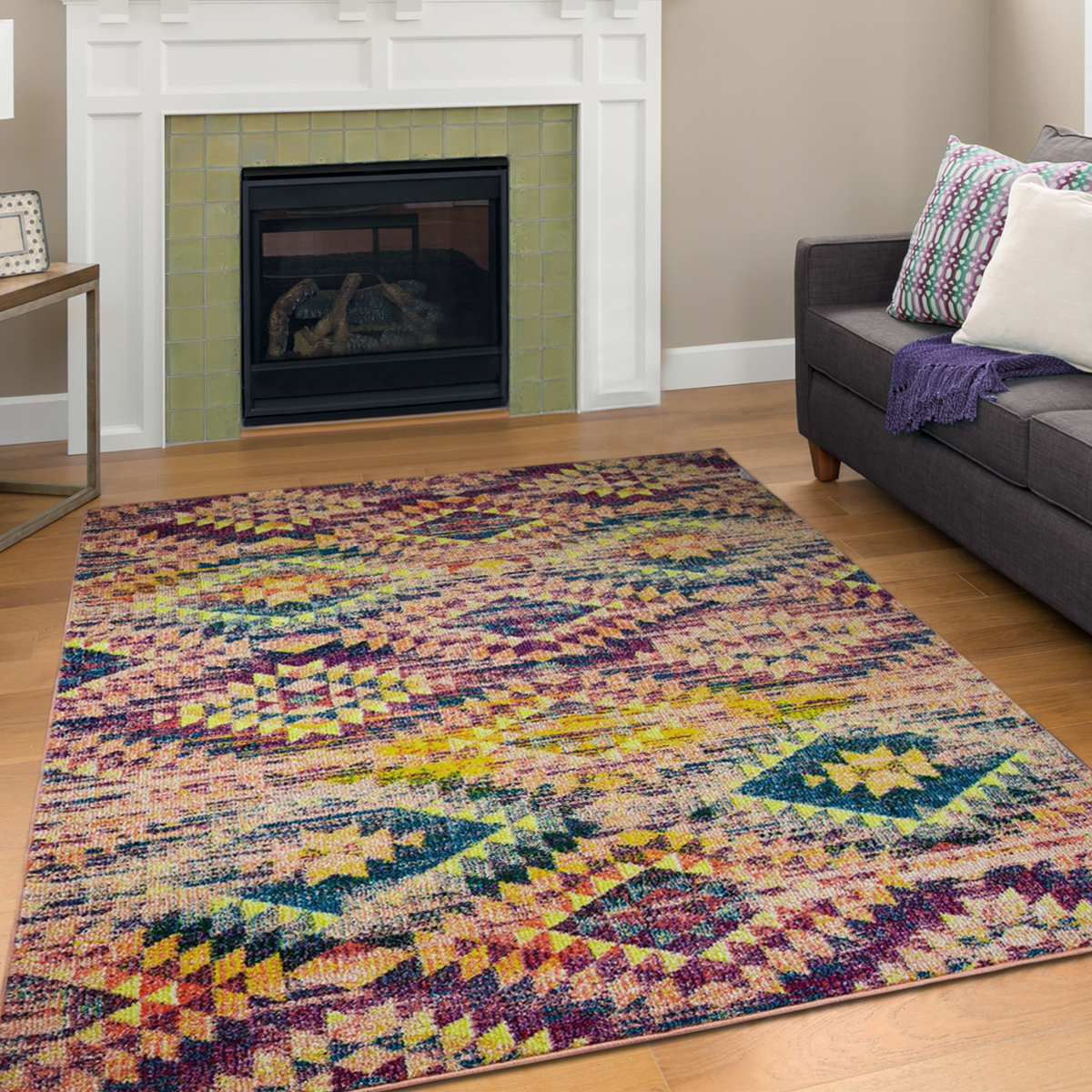 A2Z Rug Modern Colourful Contemporary Design Rio Collection 5709 Area ...