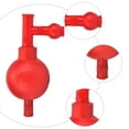 Quantitative Suction Ball Dropper Droppers Pipette Bulb Red - Walmart.com