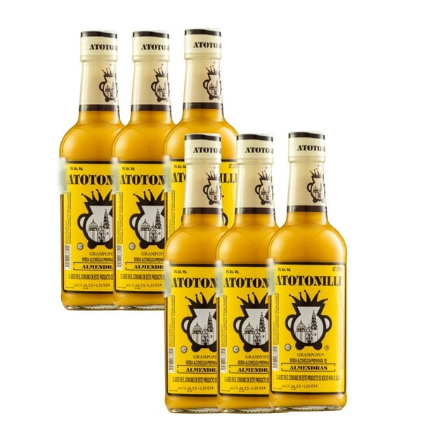 Six Pack Rompope Atotonilli Almendras 375 Ml Atotonilli Rompope ...