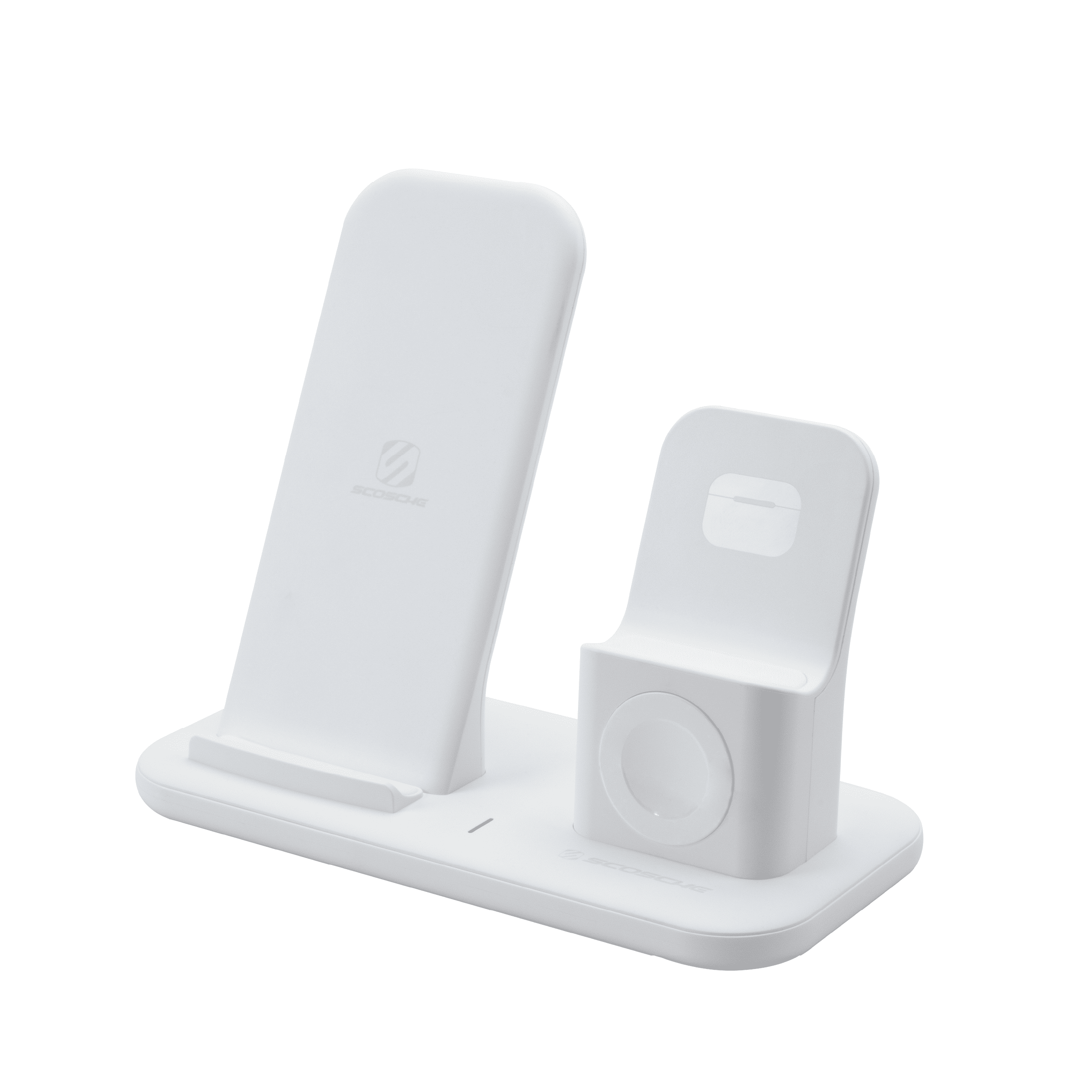 Scosche CSQ3N1WT-SP Qi-Enabled Smartphones, Watches and Earbuds, Qi ...
