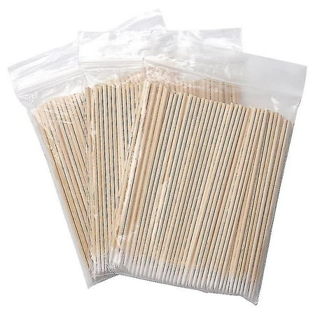 Cotton Swab Pointed Tip Wood Sticks Cotton Tipped Applicator Tattoo ...