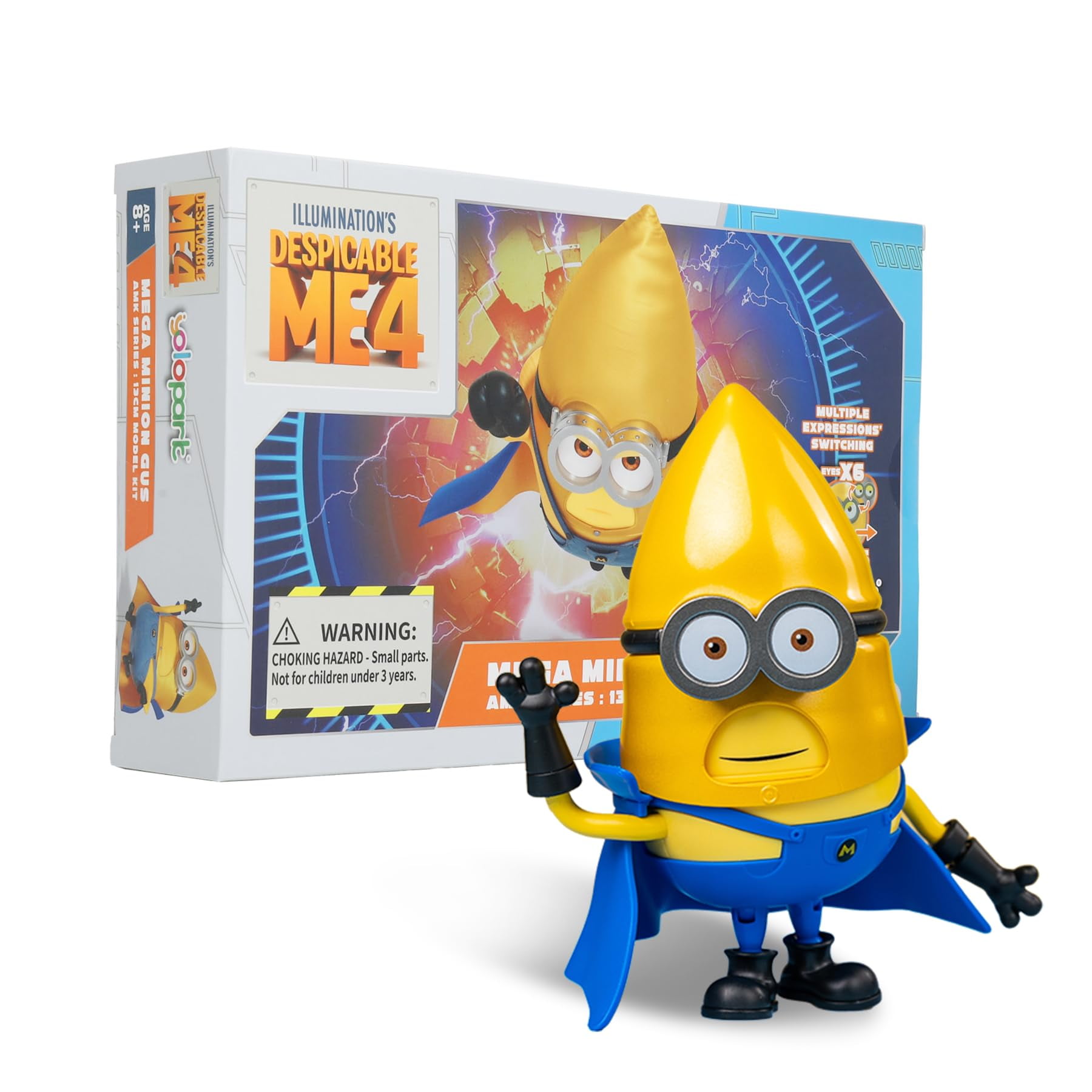 Figuras de acción Mega Gus de Toy Yolopark Minions, Despicable Me 4 ...