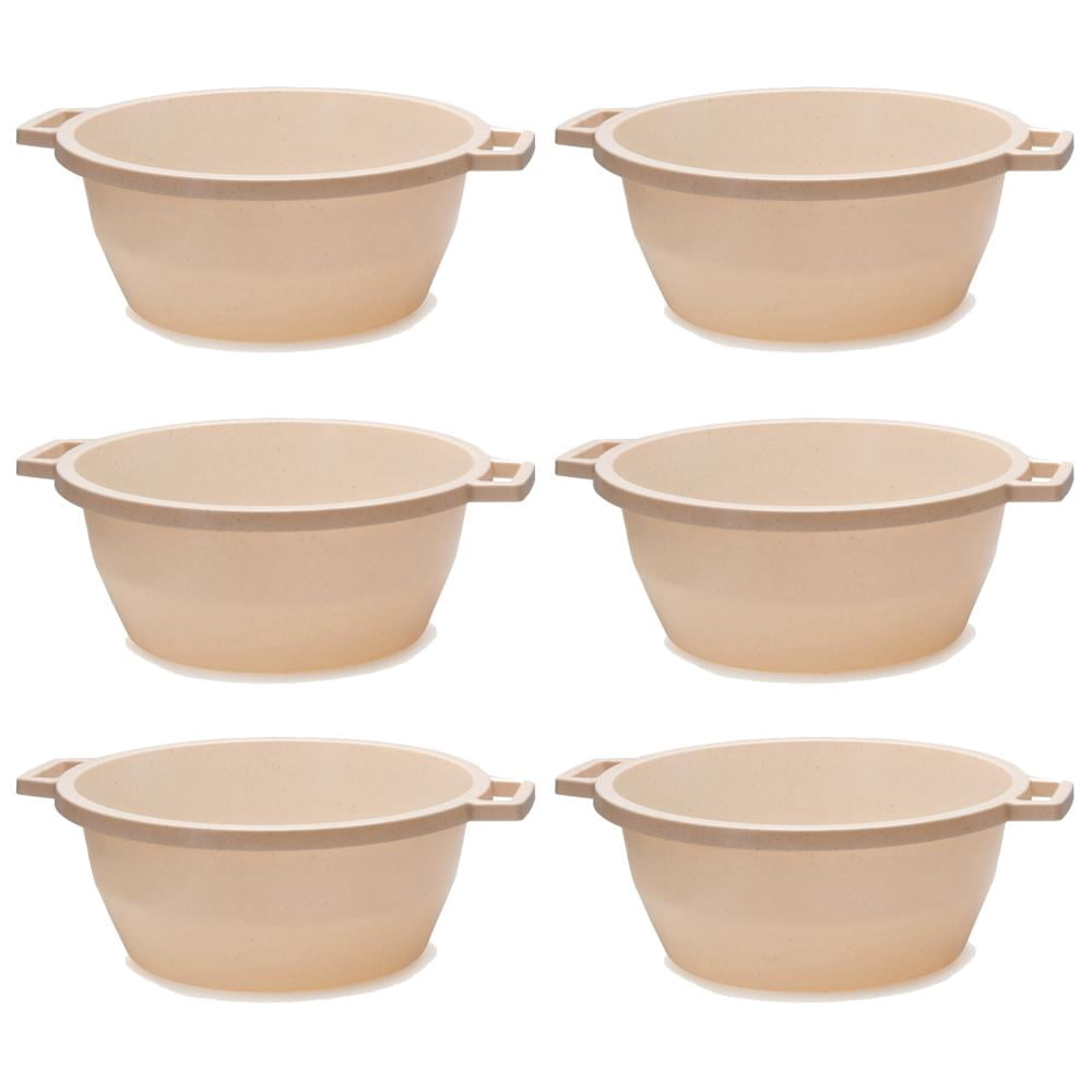 YBM Home Round Dish Wash Basin Dishpan with Handle, 1287bwd-6 - Walmart.com