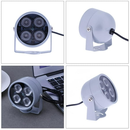 Jinveno DC 12V 2A Infrared IR Illuminator CCTV Security Night Vision ...