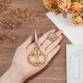 1Pc Vintage Sewing Scissors Embroidery Scissors Gold European Style ...