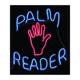 Palm Reader LED Neon Sign Halloween Decoration - Walmart.com