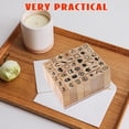 42pcs Wood Rubber Stamps for DIY Diary Scrapbook Stamps Crafting Seal ...