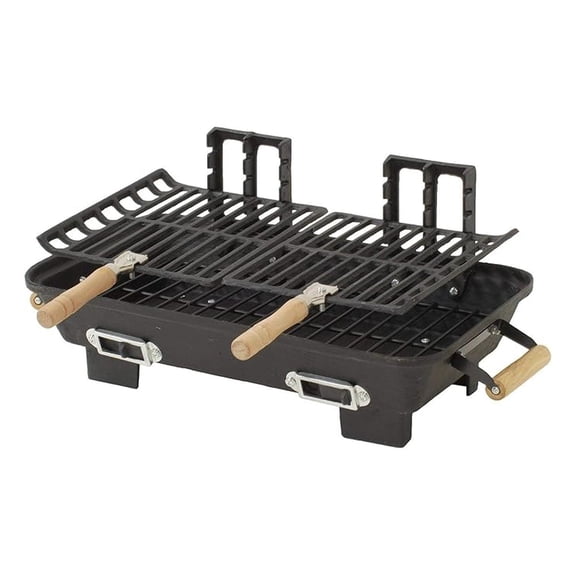 30052 Marsh Allen Kay Home Product's Cast Iron Hibachi Charcoal Grill ...