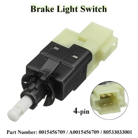 0015456709 4 Pin Brake Stop Light Switch For Mercedes Benz W211 W219 ...
