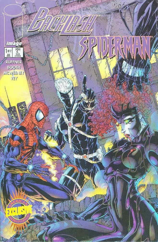 Backlash/Spider-Man #1AE VF ; Image Comic Book - Walmart.com