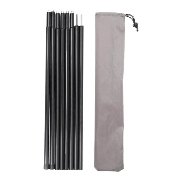 8 Pieces Adjustable Tarp Poles Support Stick Outdoor Tarp Poles Tent ...