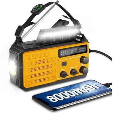 Audiobox RX-12BT Multiband Solar Emergency Radio - Walmart.com
