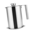 304Stainless Steel Oil Pots Grease Strainer Oil Filter Cup Metal Oil ...