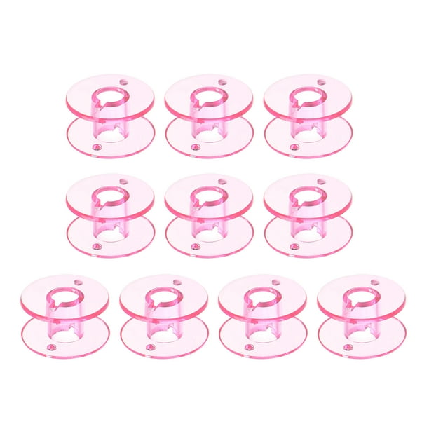 Unique Bargains Plastic Bobbins Standard Sizes for Multi Function ...