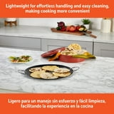 Im Usa 13.5in Carbon Steel Nonstick Round Comal with Metal Handles ...