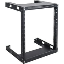 Sound Town 2-Post 12U Wall-Mount Open Frame Server and Network ...