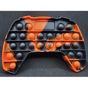 Video Game Controller Shape Grey Push Pop Bubble Poppers Fidget Toy - 6 ...