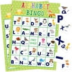 Preschool ABC Animal Bingo Game for Kids, Alphabet Learning Cards for ...