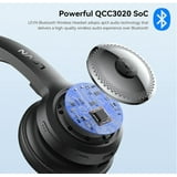 LEVN AI Noise Cancellation Bluetooth 5.0 Headset, Wireless PC & Laptop ...