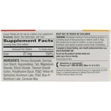 Fergon High Potency Iron Supplement Tablets, 27 mg, 100 ct, Slow Acting ...