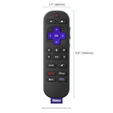 Roku Voice Remote Pro (2nd Ed.) - Rechargeable TV Remote Control with ...