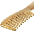 Onedor Handmade 100% Natural Green Sandalwood Hair Combs - Anti-Static ...