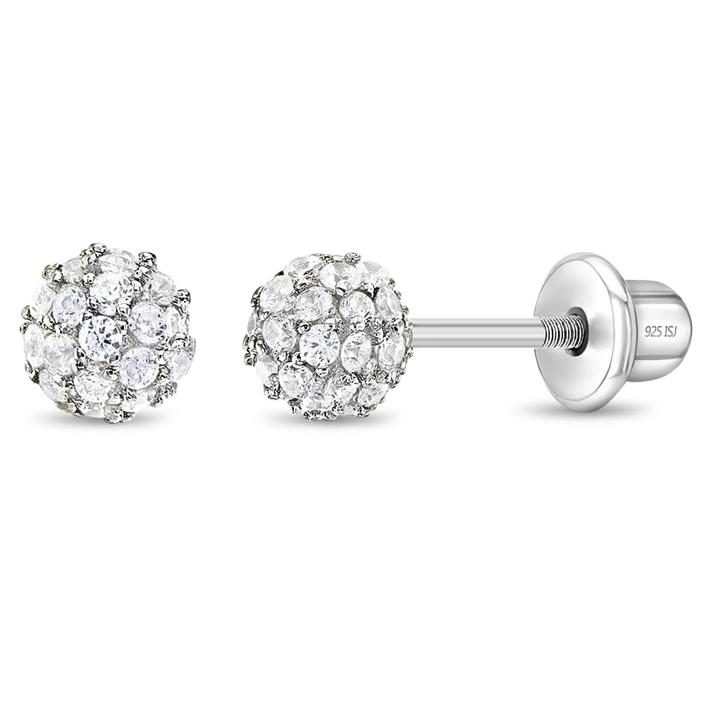 Click here for In Season Jewelry 925 Sterling Silver 4mm Cz Burst... prices