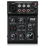 Pyle PMXU63BT - 6-Ch. Bluetooth Studio Mixer - DJ Controller Audio ...