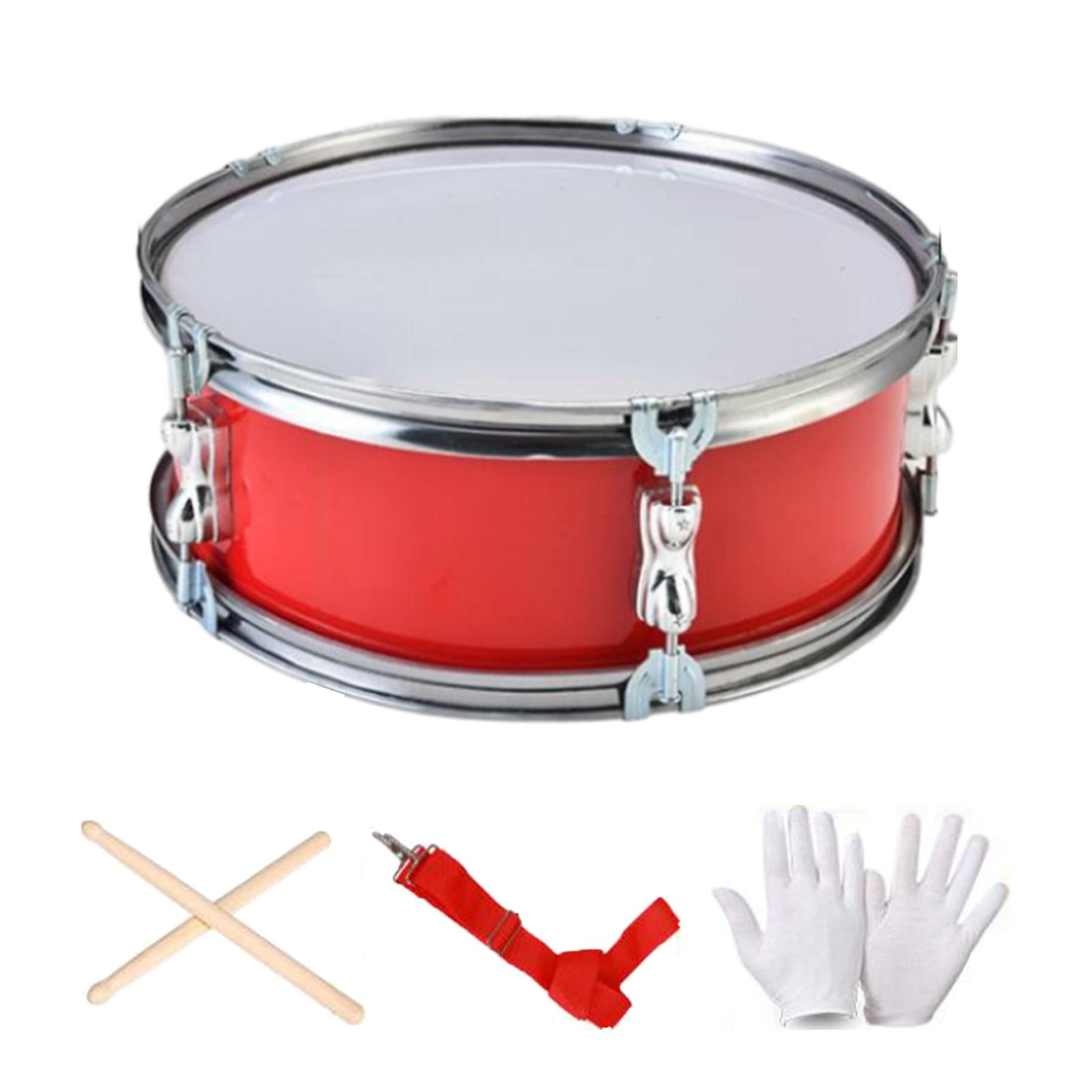 13inch Snare Drum with Gloves, Professional Percussion Instrument ...