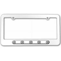 Pentagram, Wicca Witch License Plate Tag Frame, Multiple Colors ...